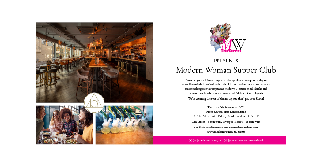 Modern Woman Supper Club - London
